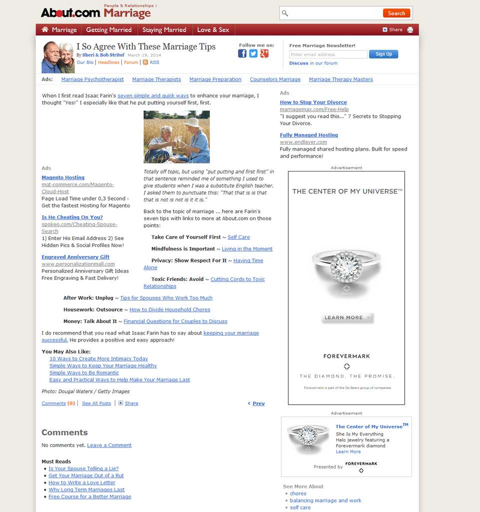 Isaac Farin Featured on About.com | Press Coverage | Isaac Farin ...